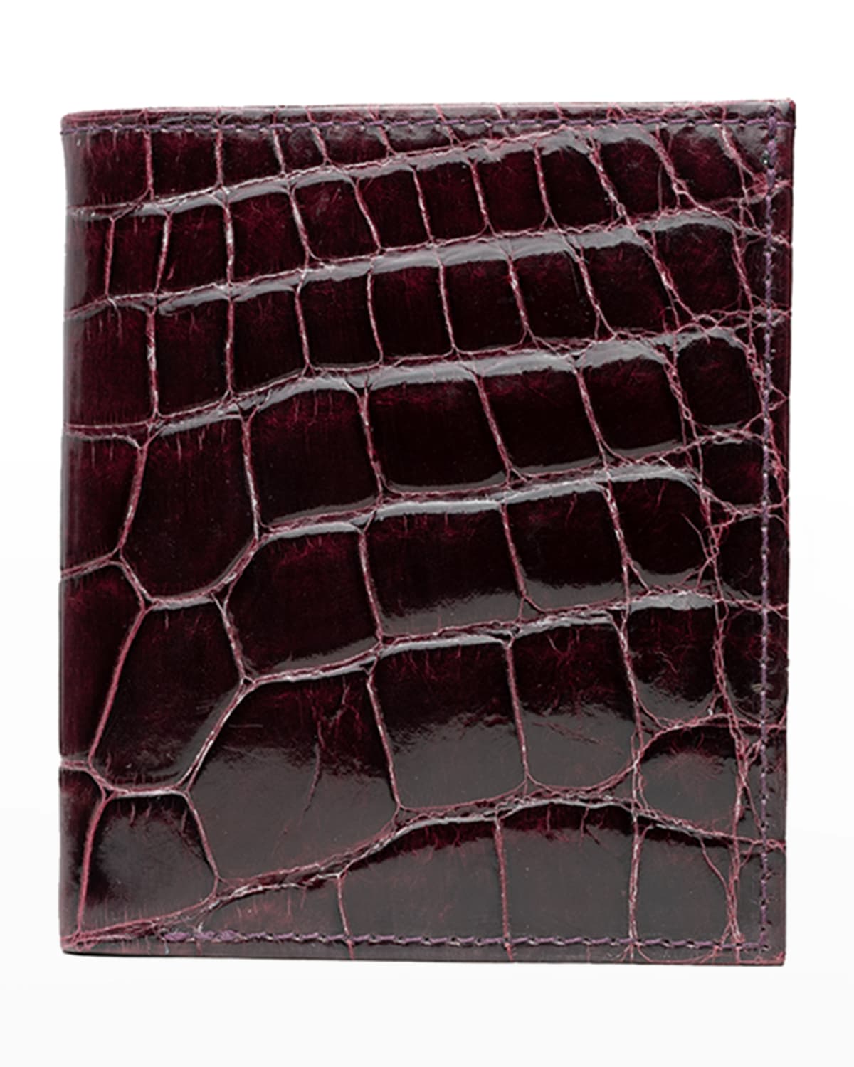 Abas Men's Slim Alligator Bifold Wallet | Neiman Marcus
