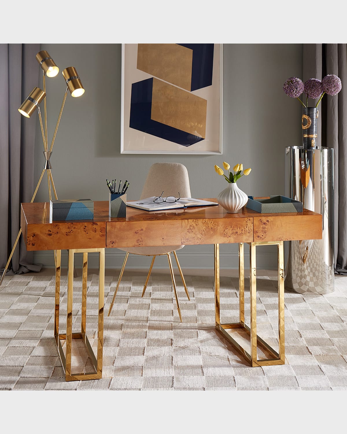 MacKenzie-Childs Worker Bee Writing Desk | Neiman Marcus