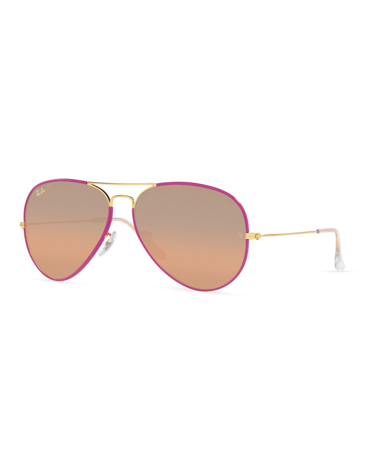 Ray-Ban Round Gradient Metal Sunglasses | Neiman Marcus