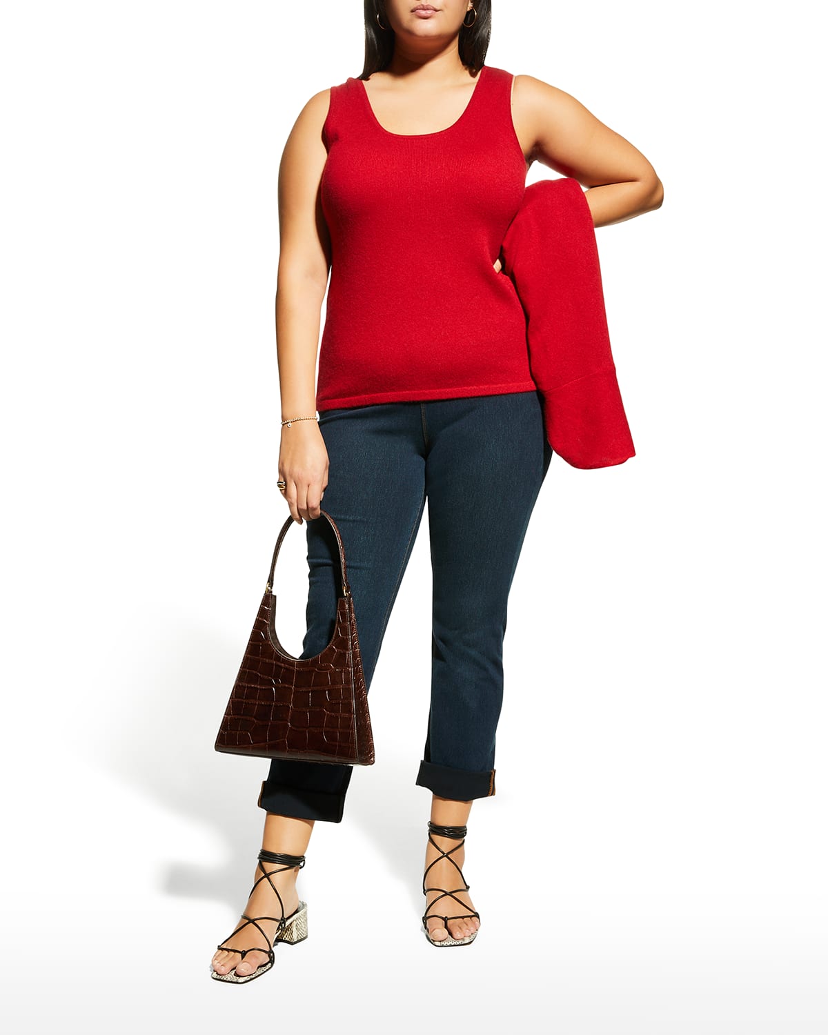 Red Knit Tank | Neiman Marcus