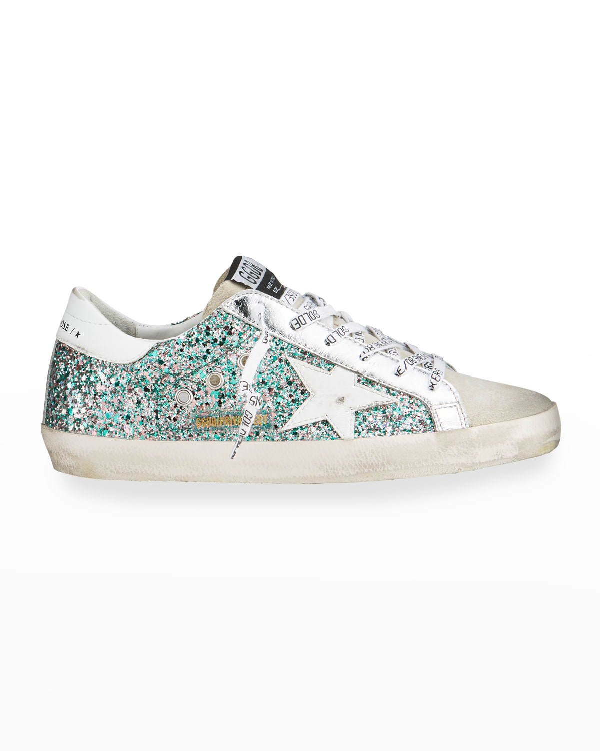 Golden Goose Superstar Python-Print Low-Top Sneakers | Neiman Marcus