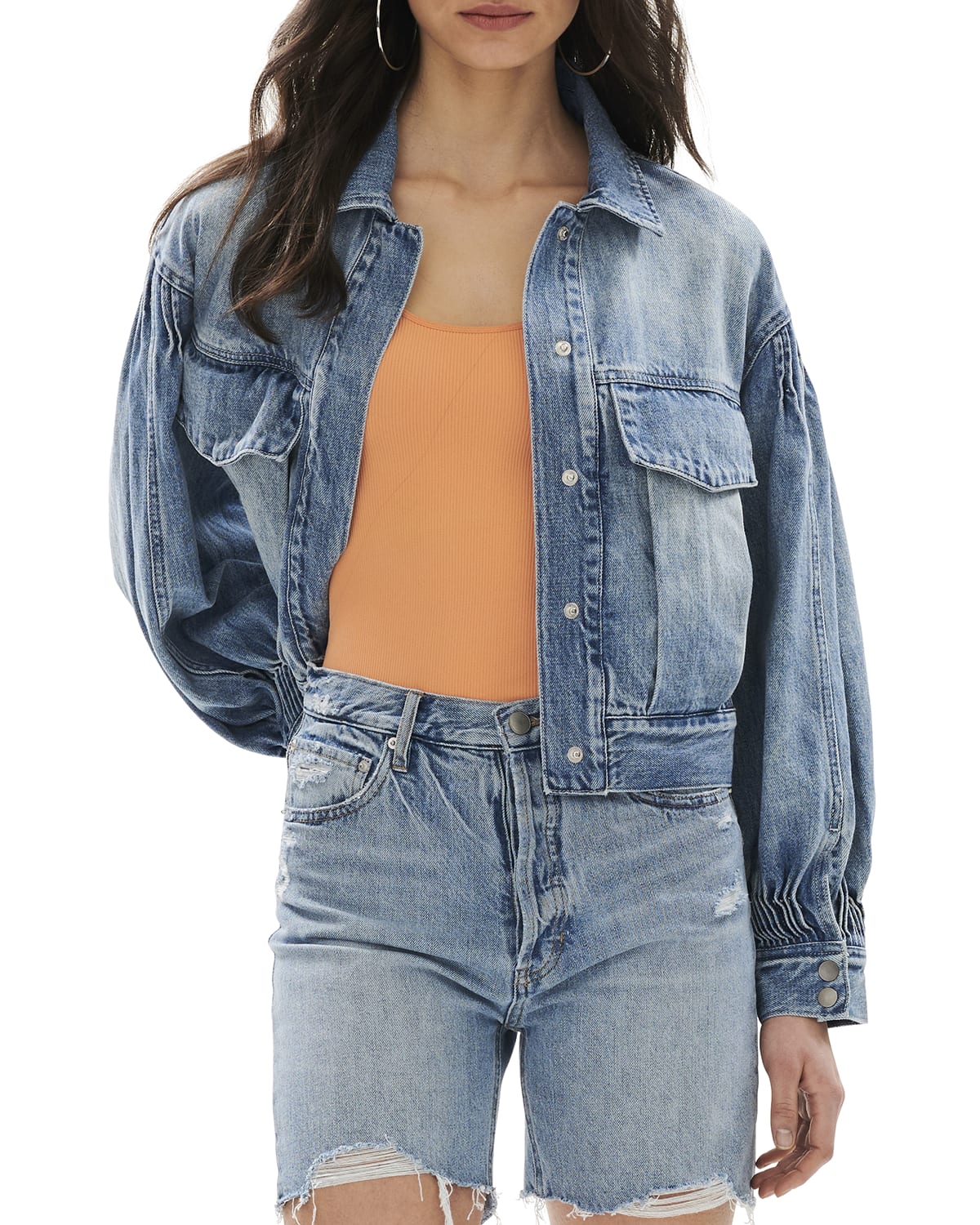 Denim Jean Jacket | Neiman Marcus