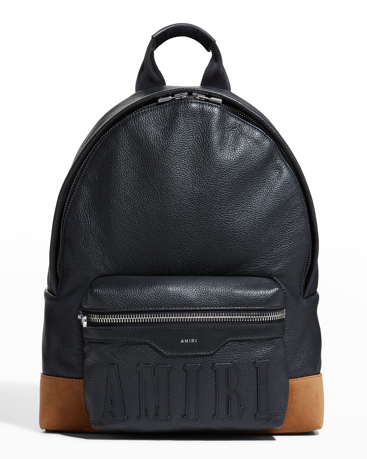 Amiri Men's Embossed Leather Backpack In Black Co | ModeSens