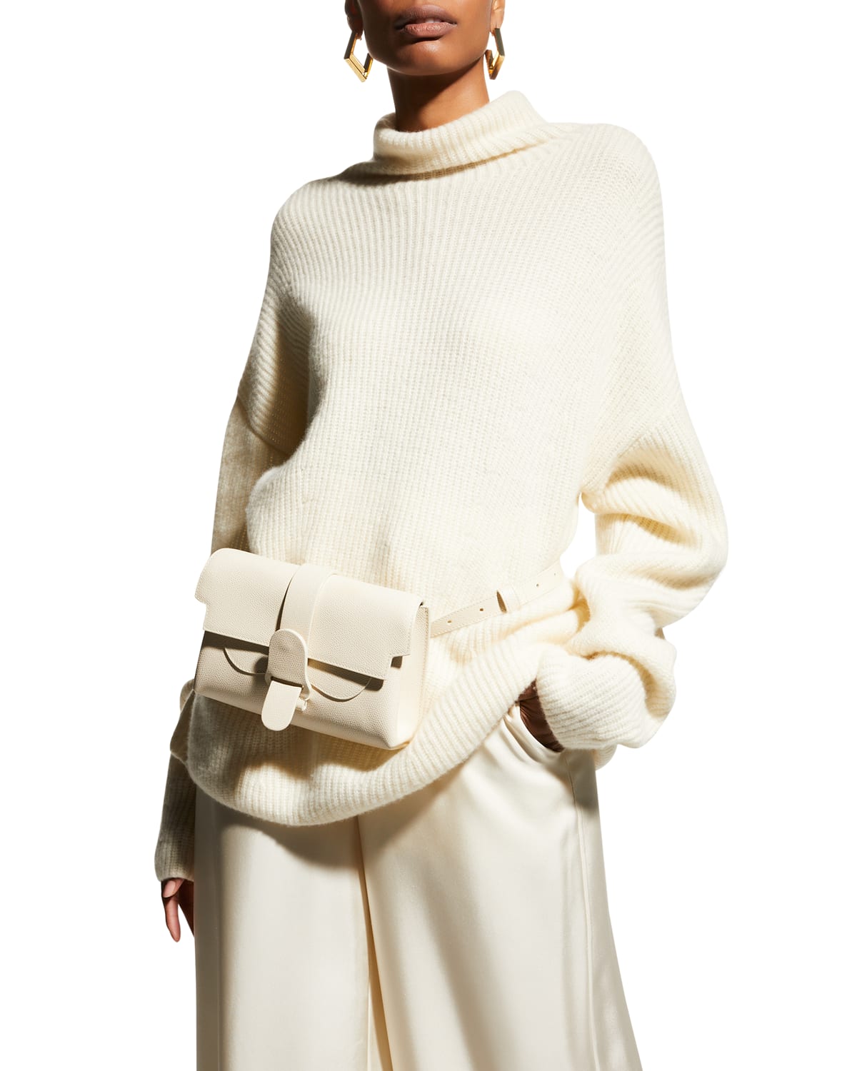 Long Sleeves Cashmere Sweater | Neiman Marcus