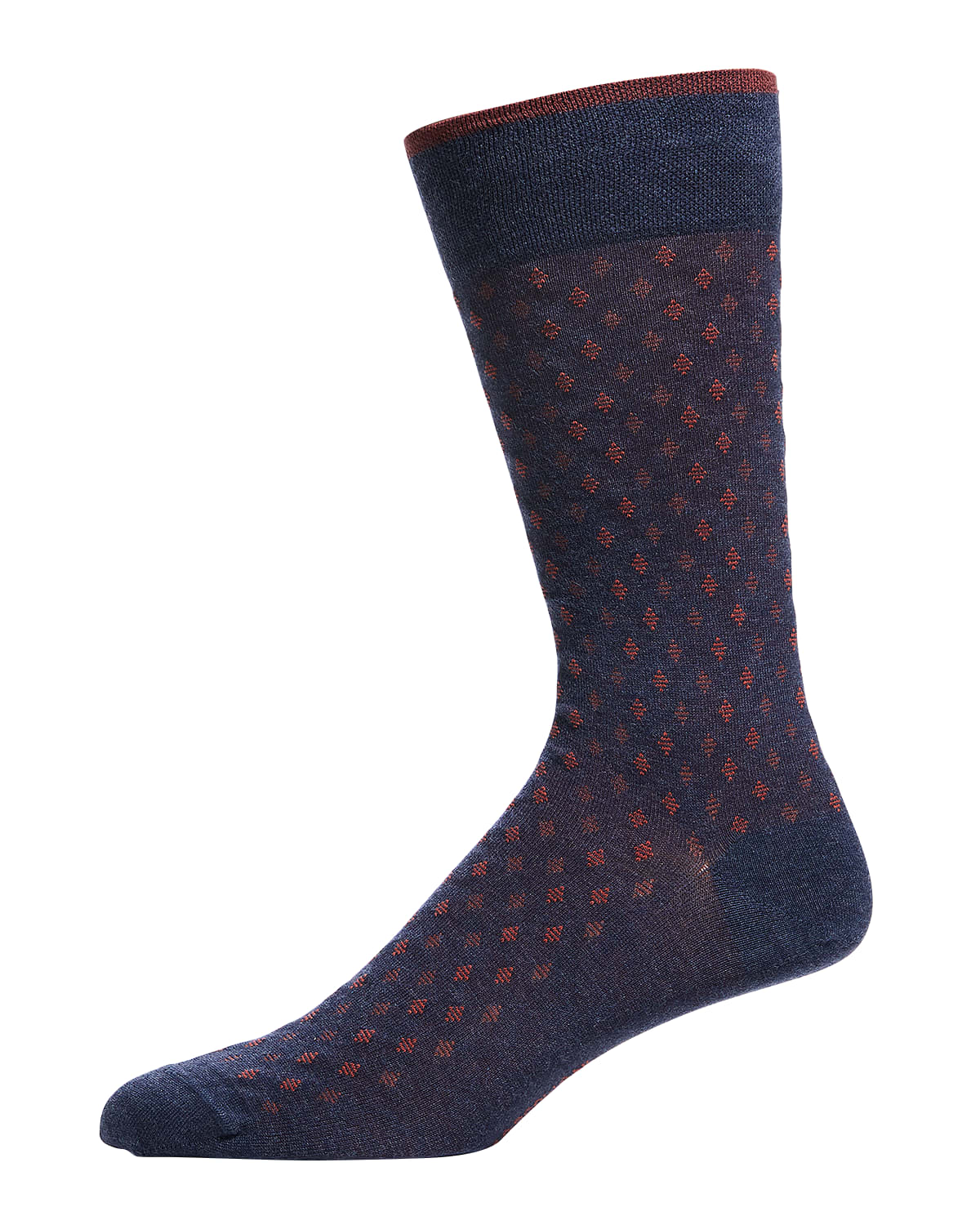 Marcoliani Men's Pima Cotton Elephant Socks | Neiman Marcus