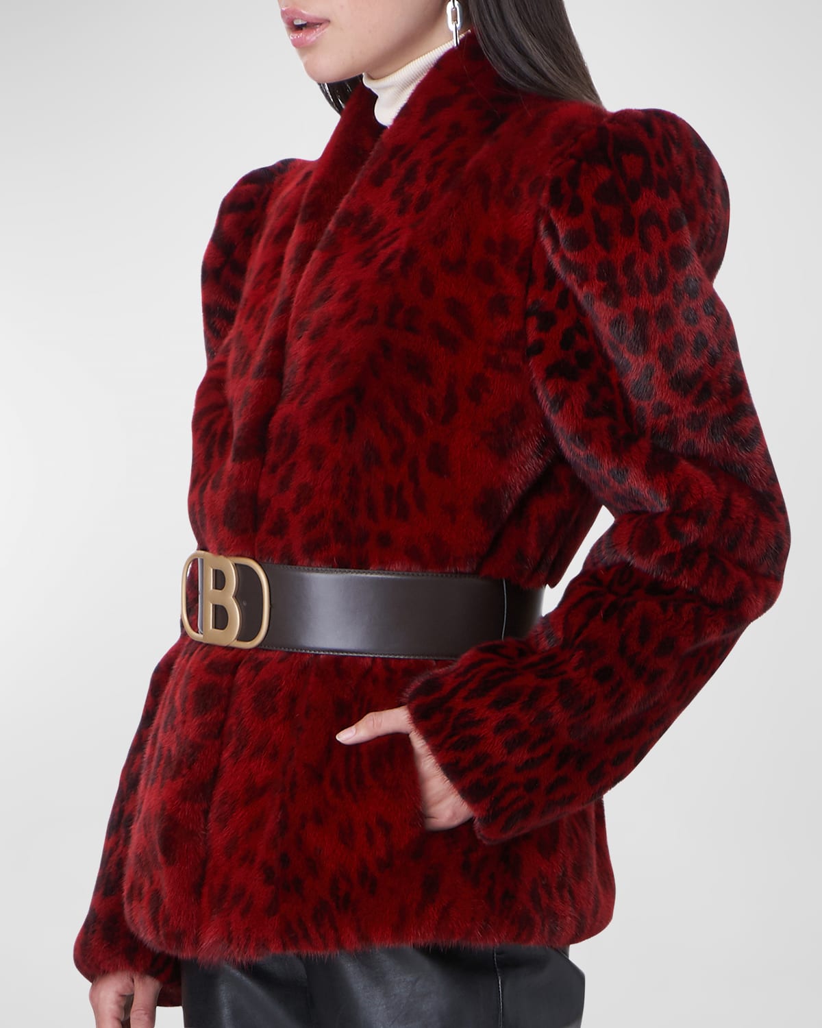 Leopard Print Jacket | Neiman Marcus