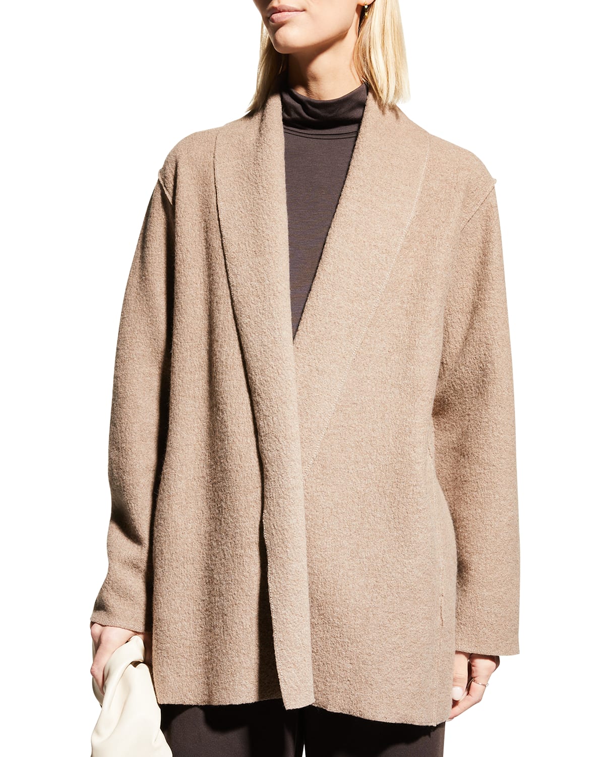 Lightweight Open Front Jacket | Neiman Marcus