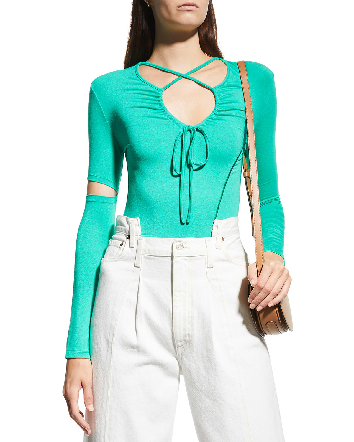 Womens Embroidered Top | Neiman Marcus