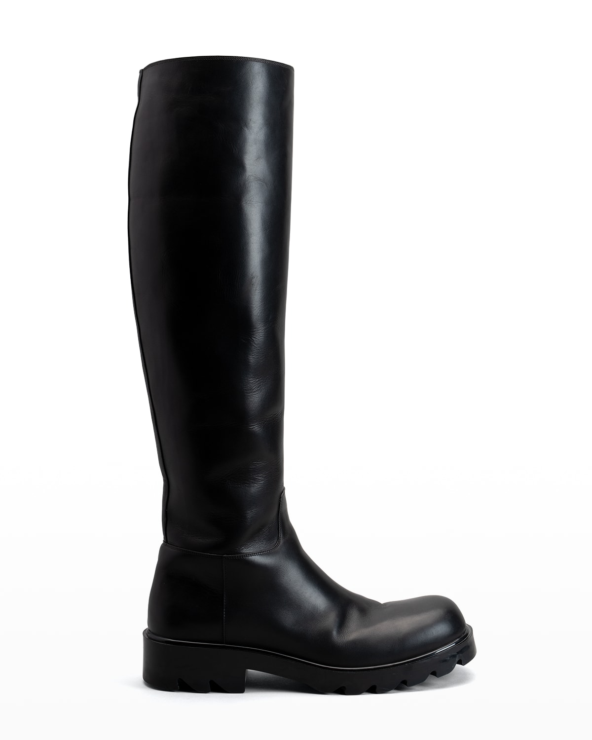 Pointed Toe Leather Boot | Neiman Marcus