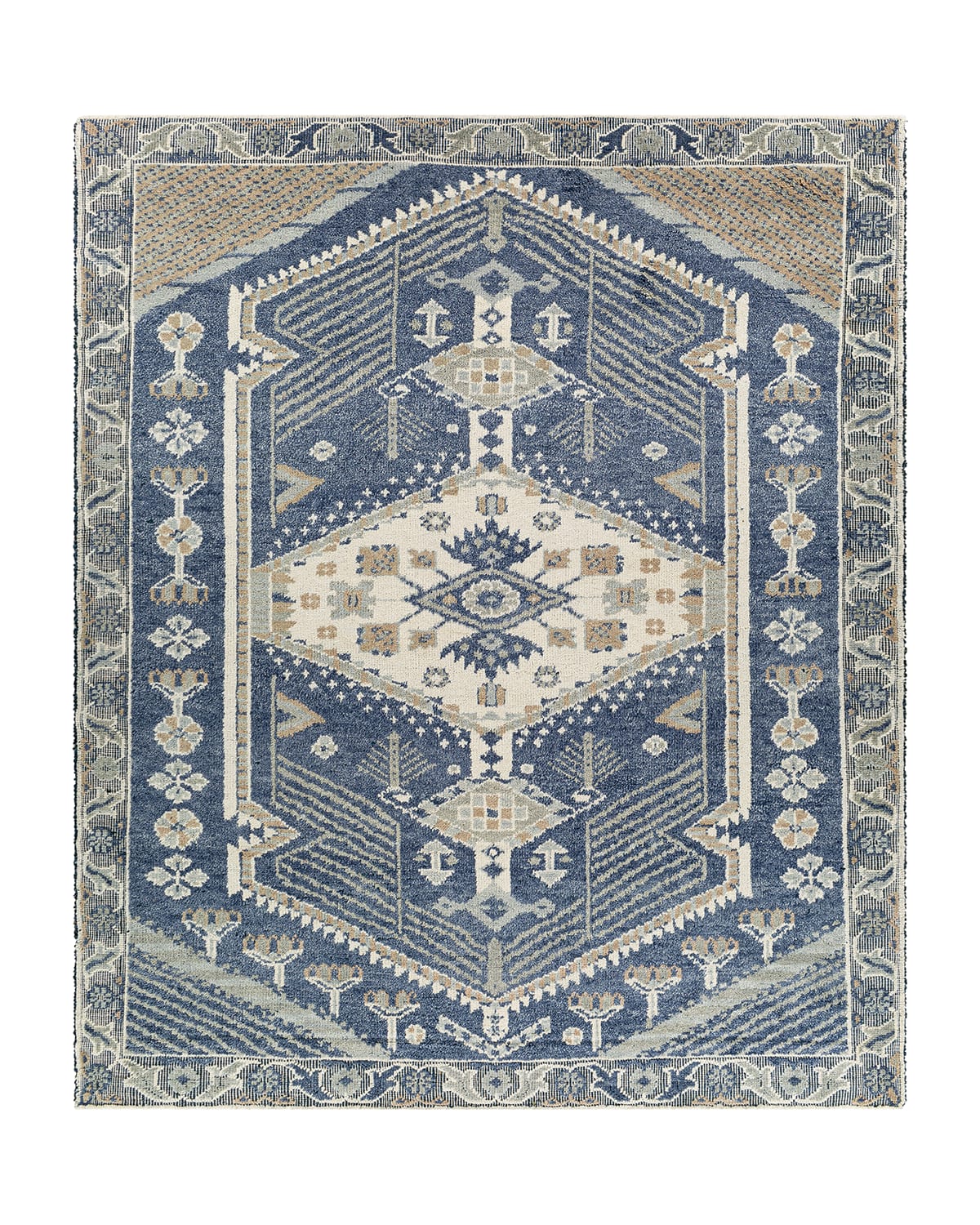 Hand Knotted Wool Rug | Neiman Marcus