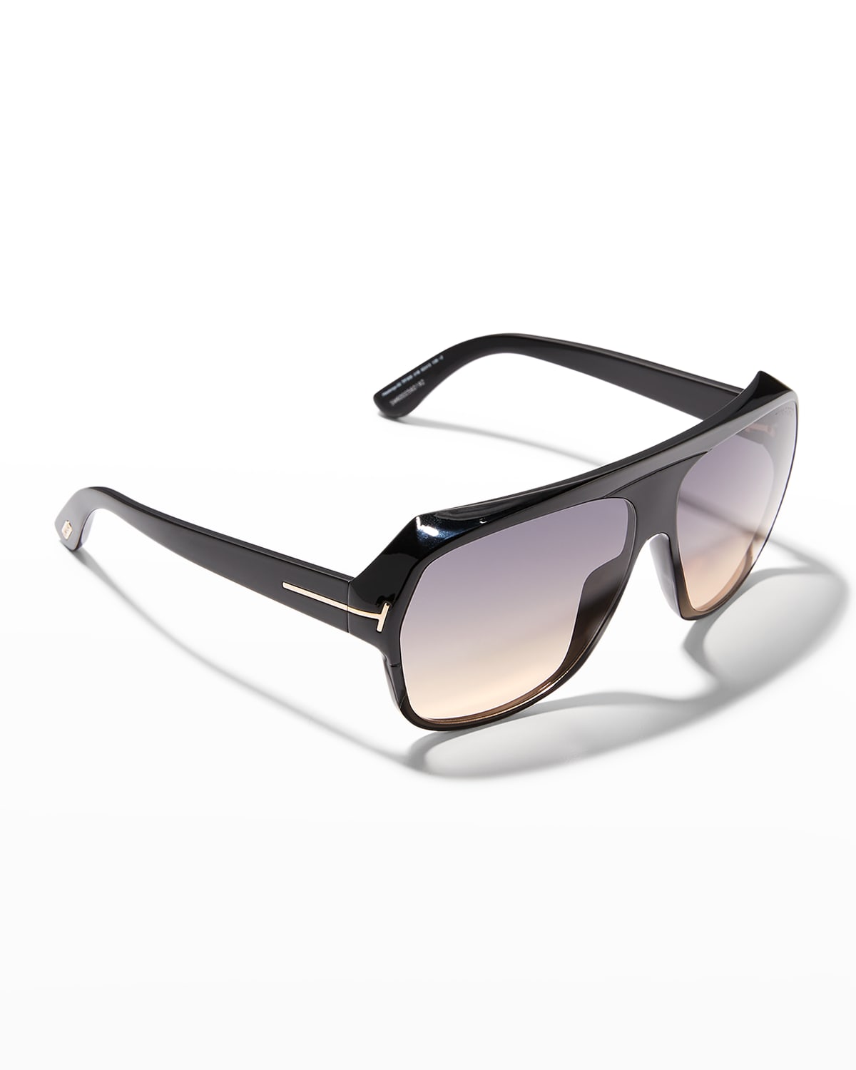 Black Gradient Lenses Sunglasses | Neiman Marcus