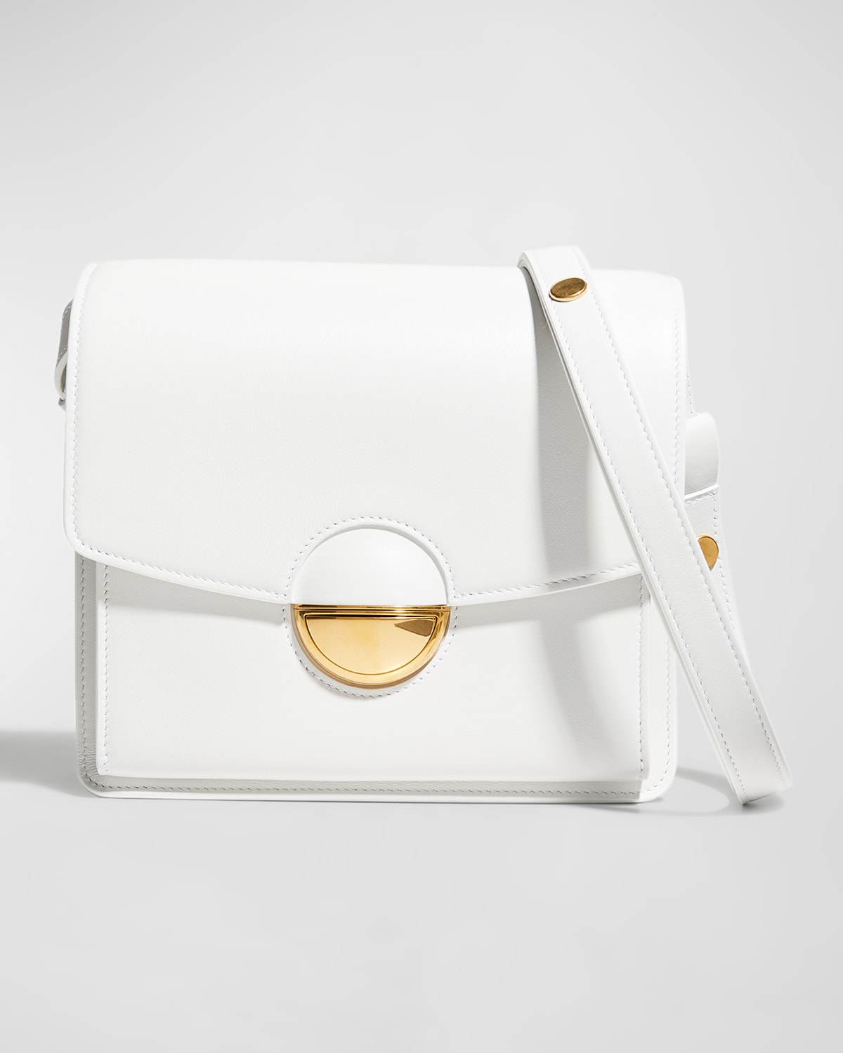 Push Lock Closure Bag | Neiman Marcus