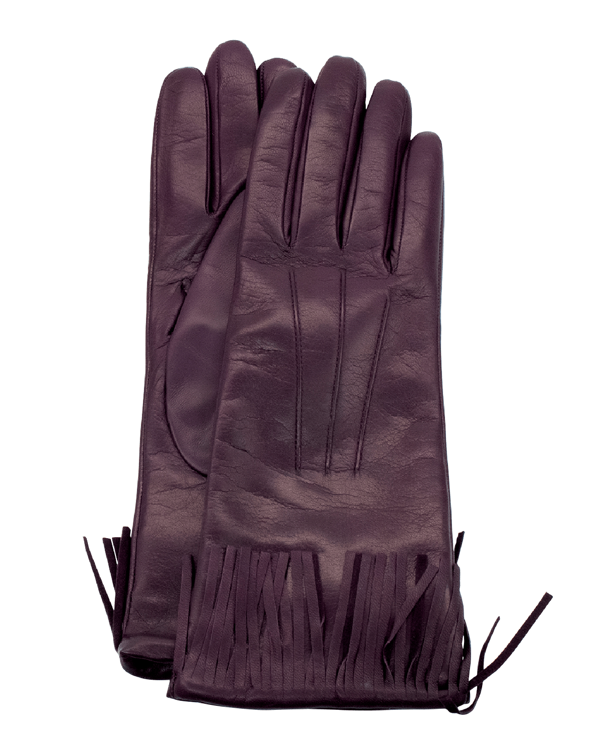Agnelle Leather Gloves Shearling Cuff | Neiman Marcus