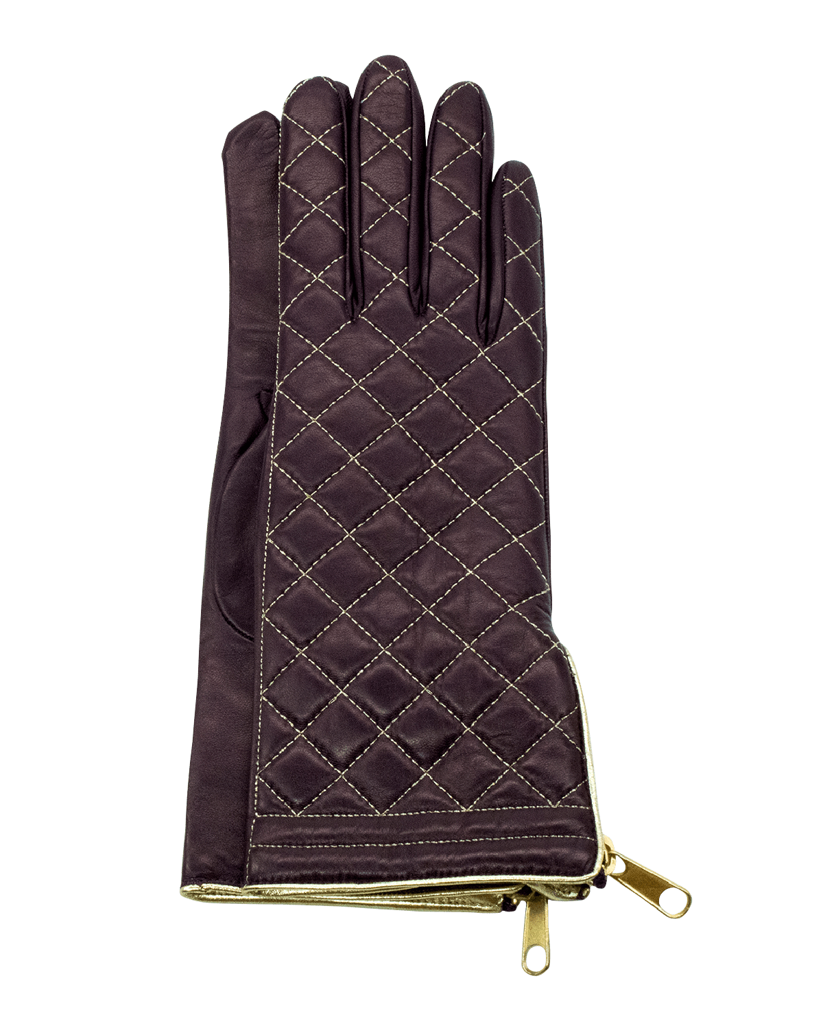 Agnelle Leather Gloves Shearling Cuff | Neiman Marcus