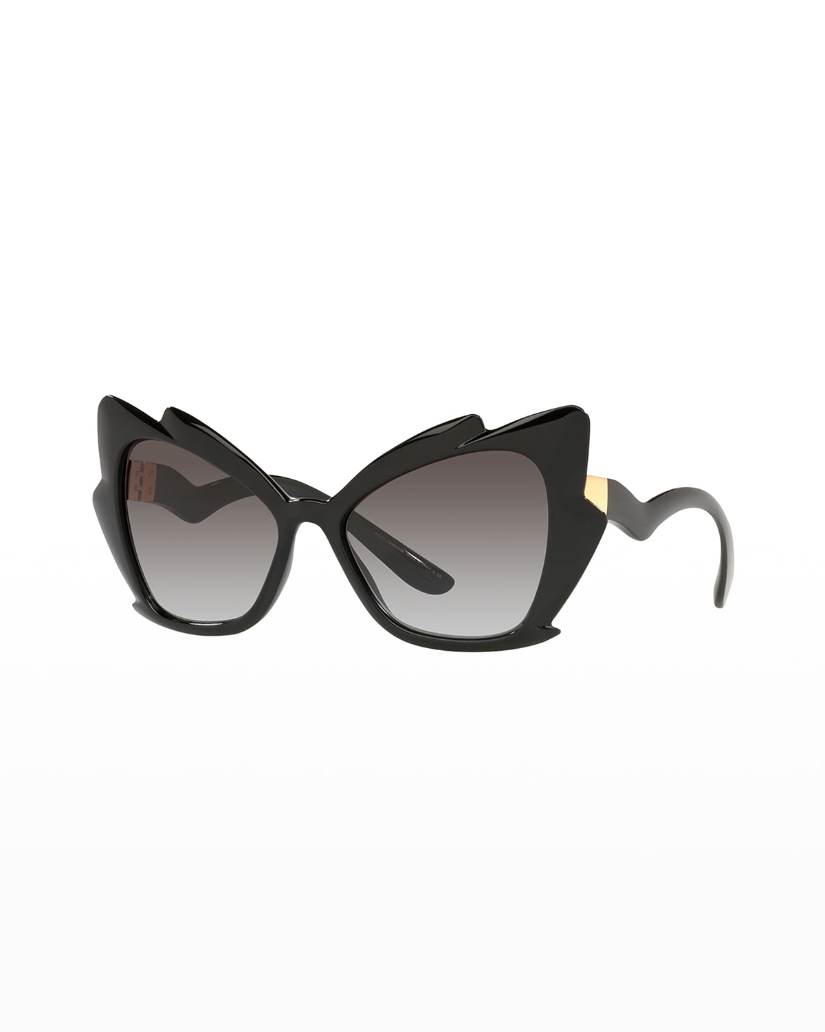 Black Gradient Lenses Sunglasses | Neiman Marcus