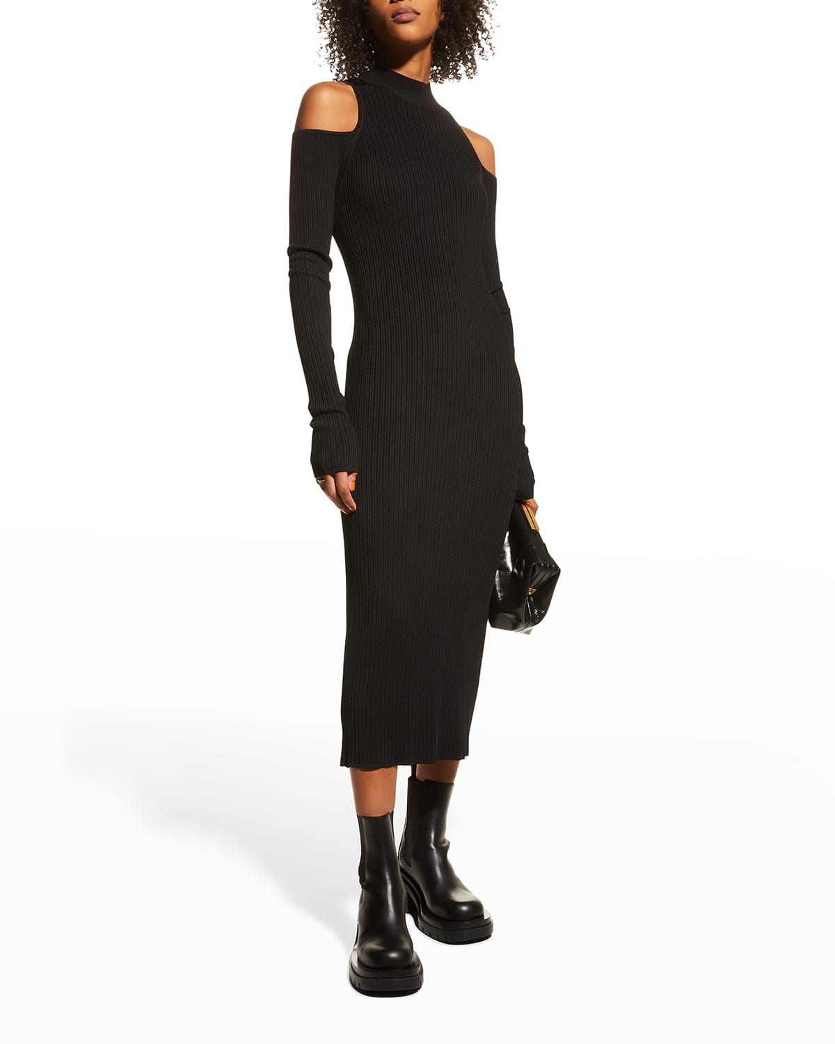 Cold Shoulder Dress | Neiman Marcus