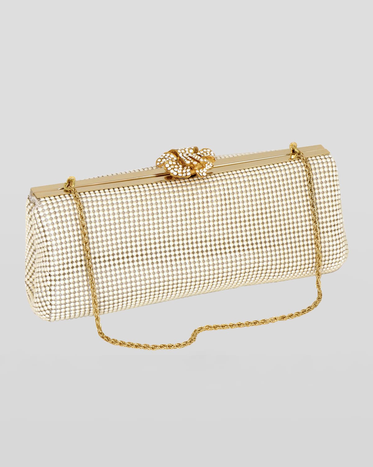 Push Lock Closure Bag | Neiman Marcus