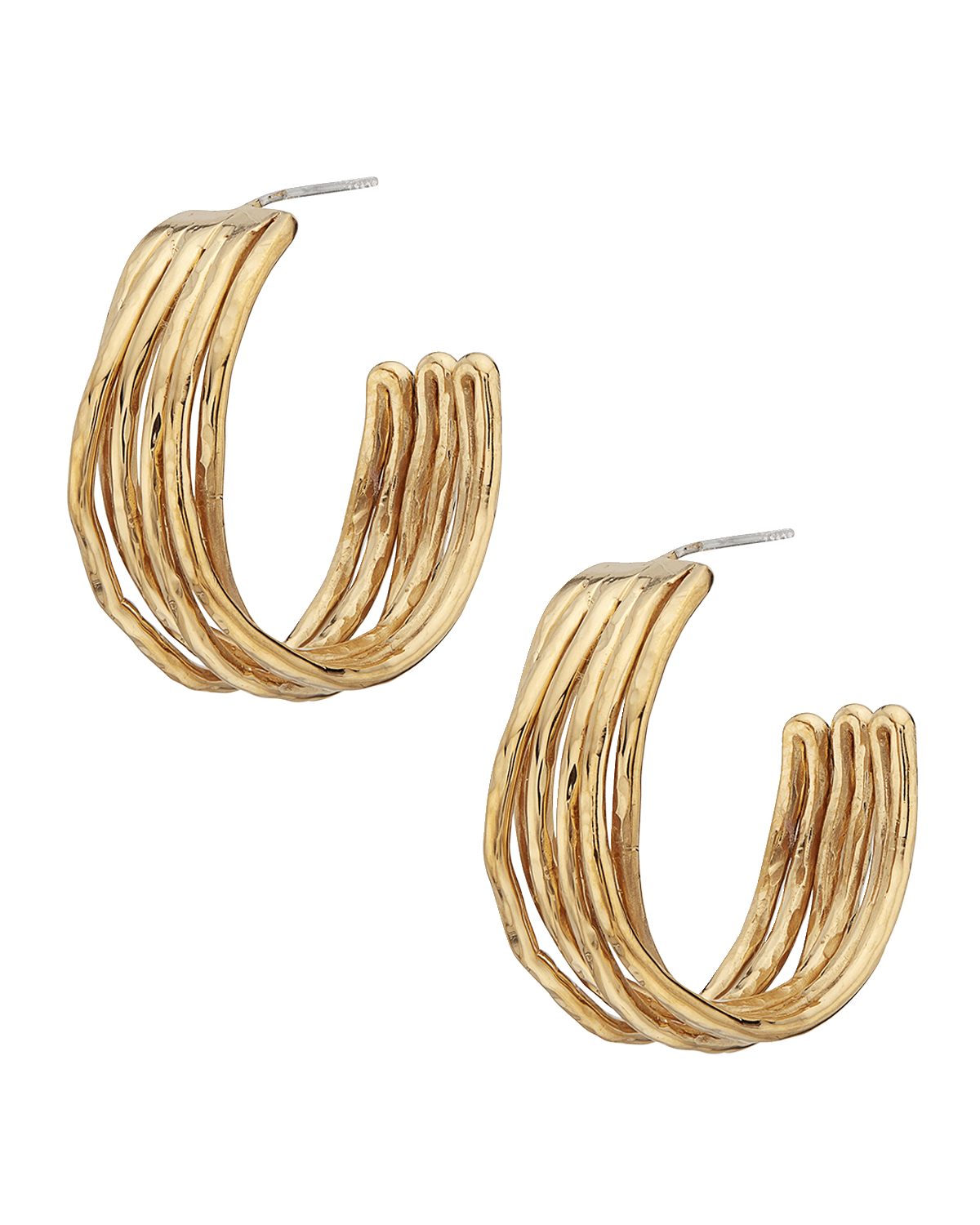 SOKO Mini Bold Hoop Earrings | Neiman Marcus