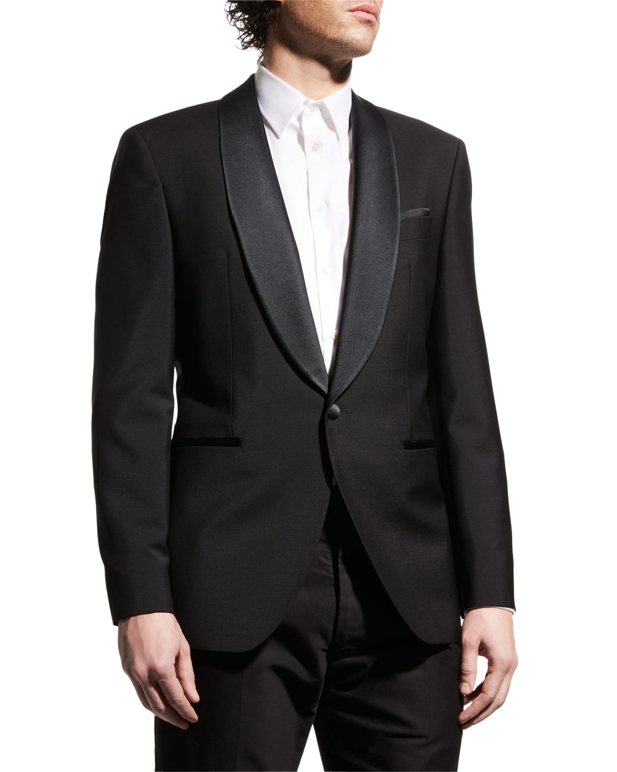 Long Tuxedo Jacket | Neiman Marcus