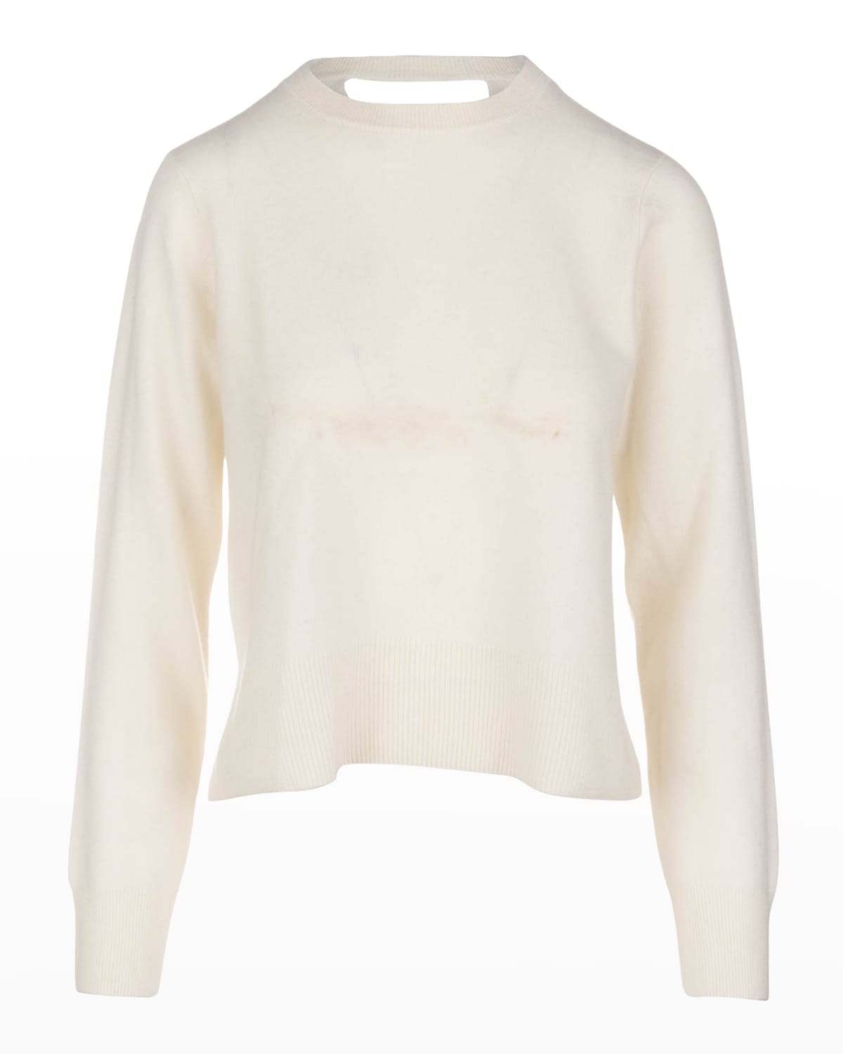 Rib Knit Cashmere Sweater | Neiman Marcus