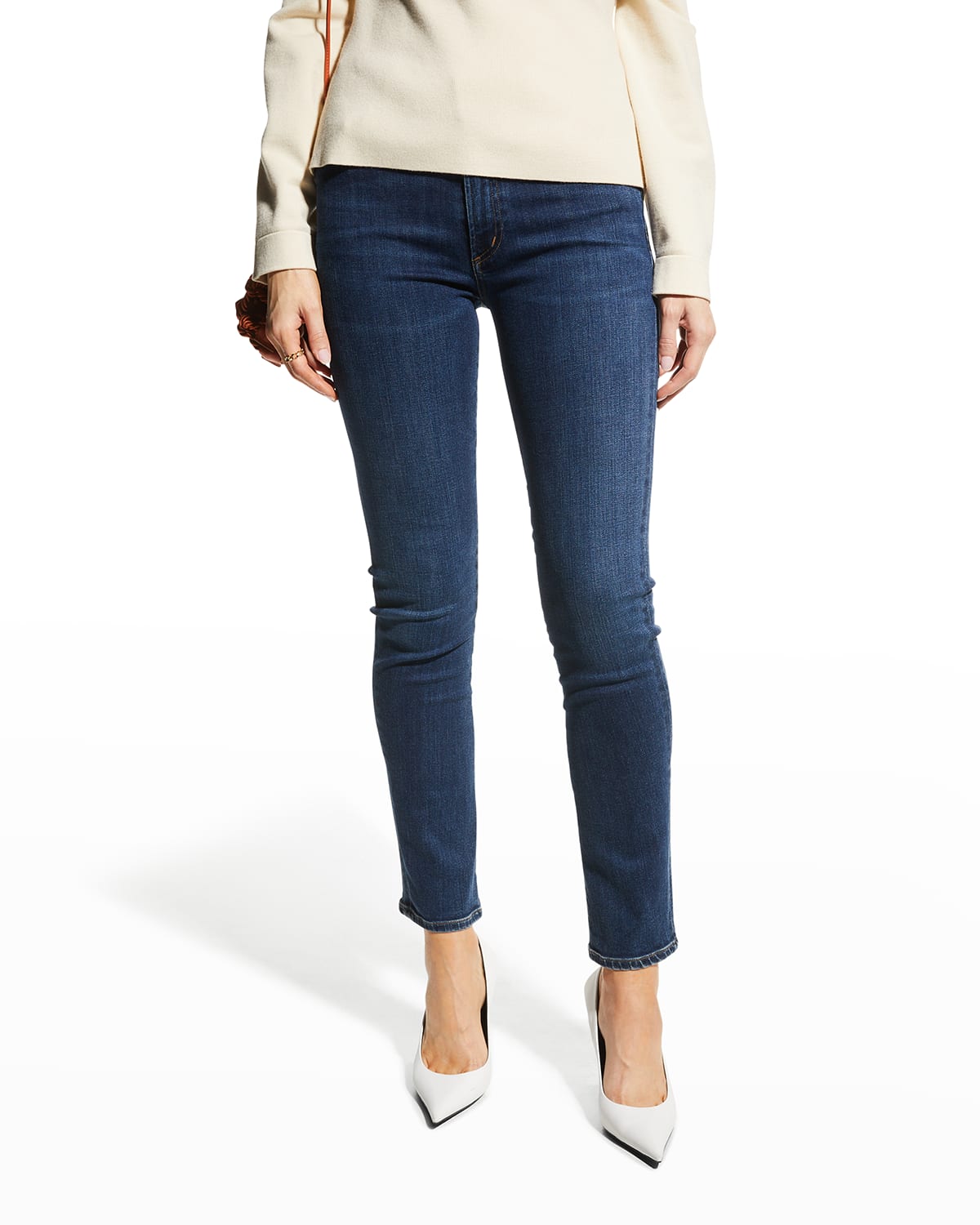 Denim Cigarette Jeans | Neiman Marcus