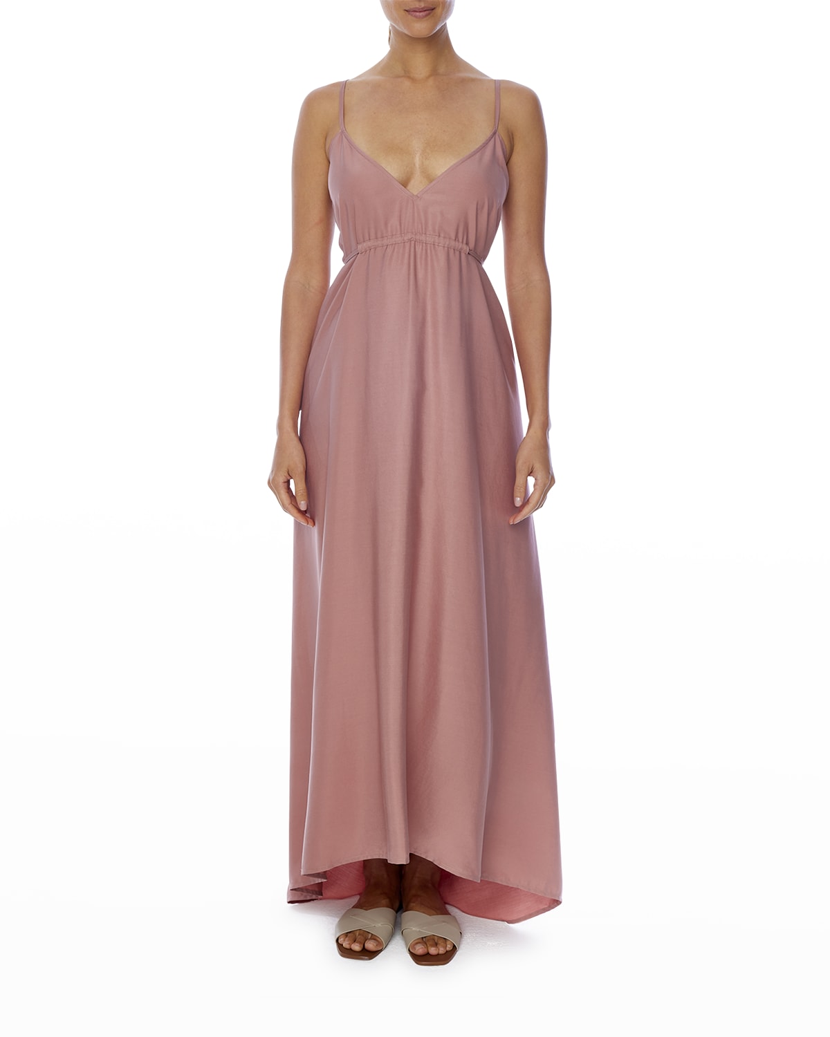 Spaghetti Straps Maxi Dress | Neiman Marcus