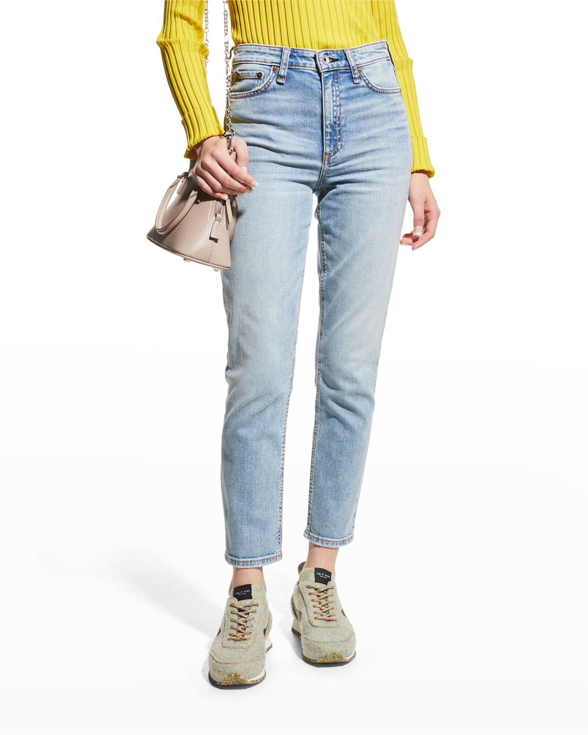 Denim Cigarette Jeans | Neiman Marcus