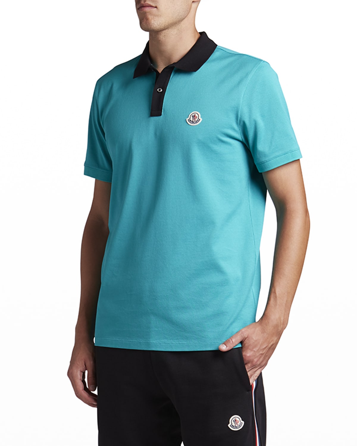 Contrast Collar Shirt | Neiman Marcus