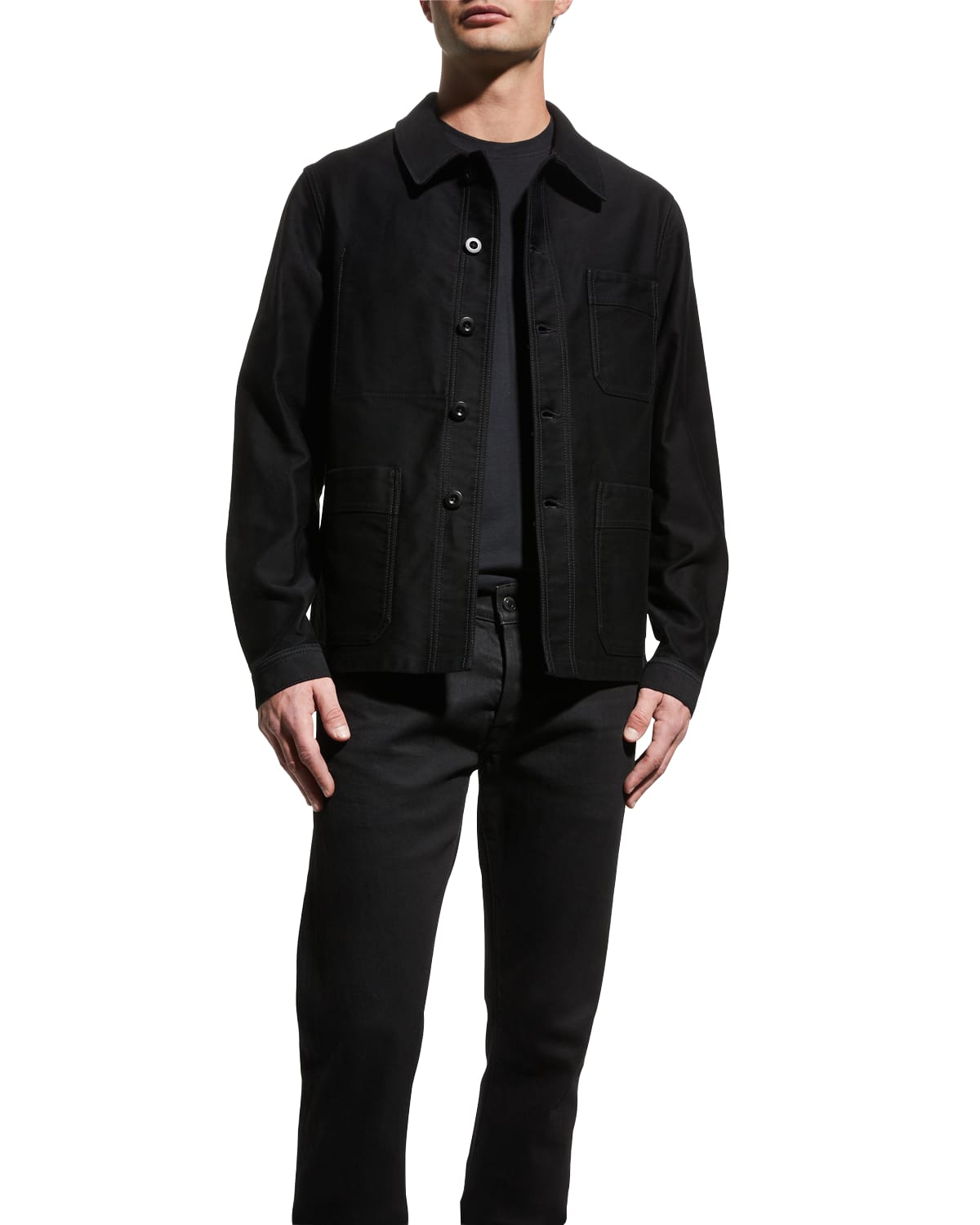 Spread Collar Jacket | Neiman Marcus