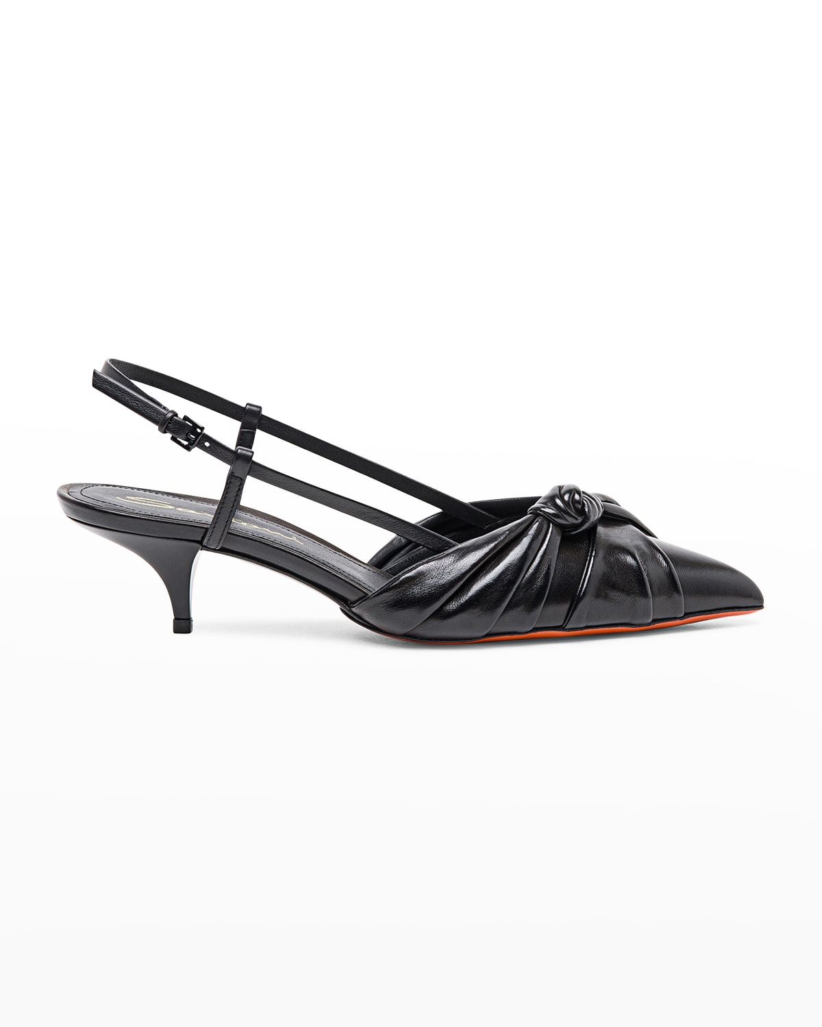 Black Kitten Heel Pump | Neiman Marcus