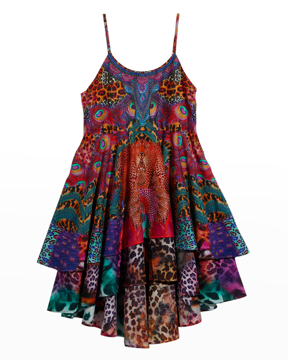 Spaghetti Straps Dress | Neiman Marcus