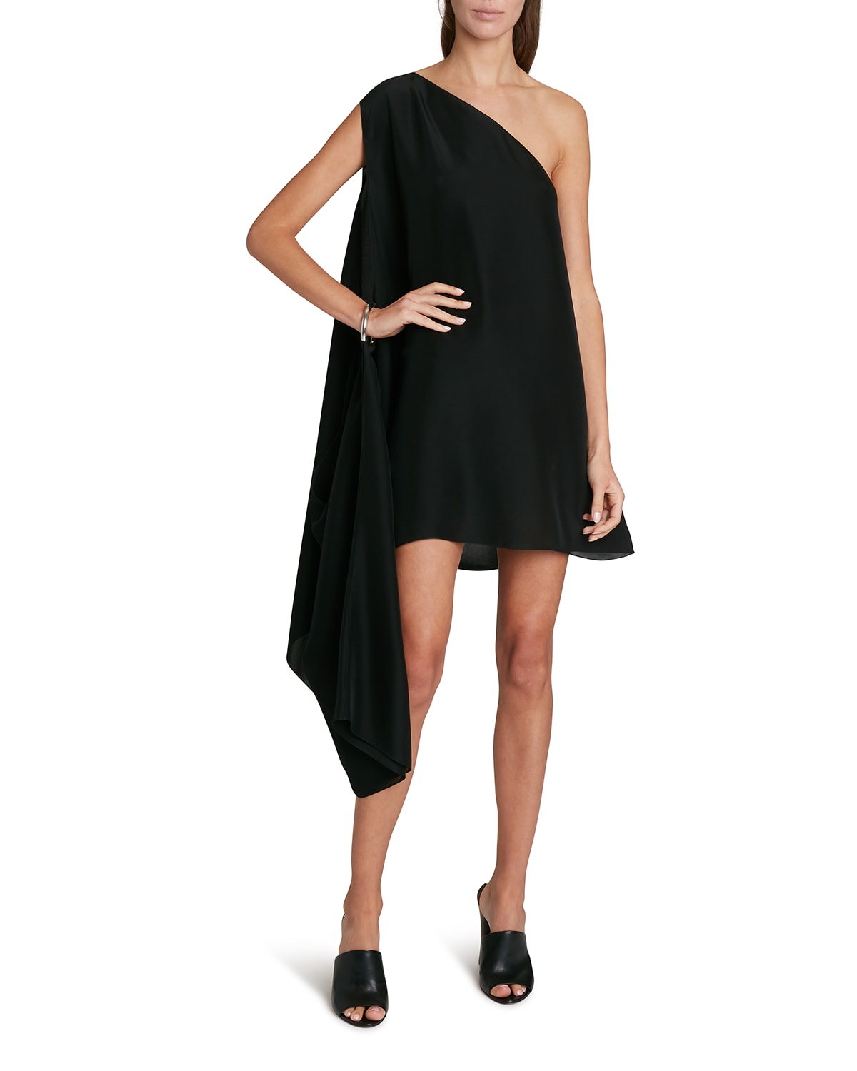 Silk Shift Dress | Neiman Marcus