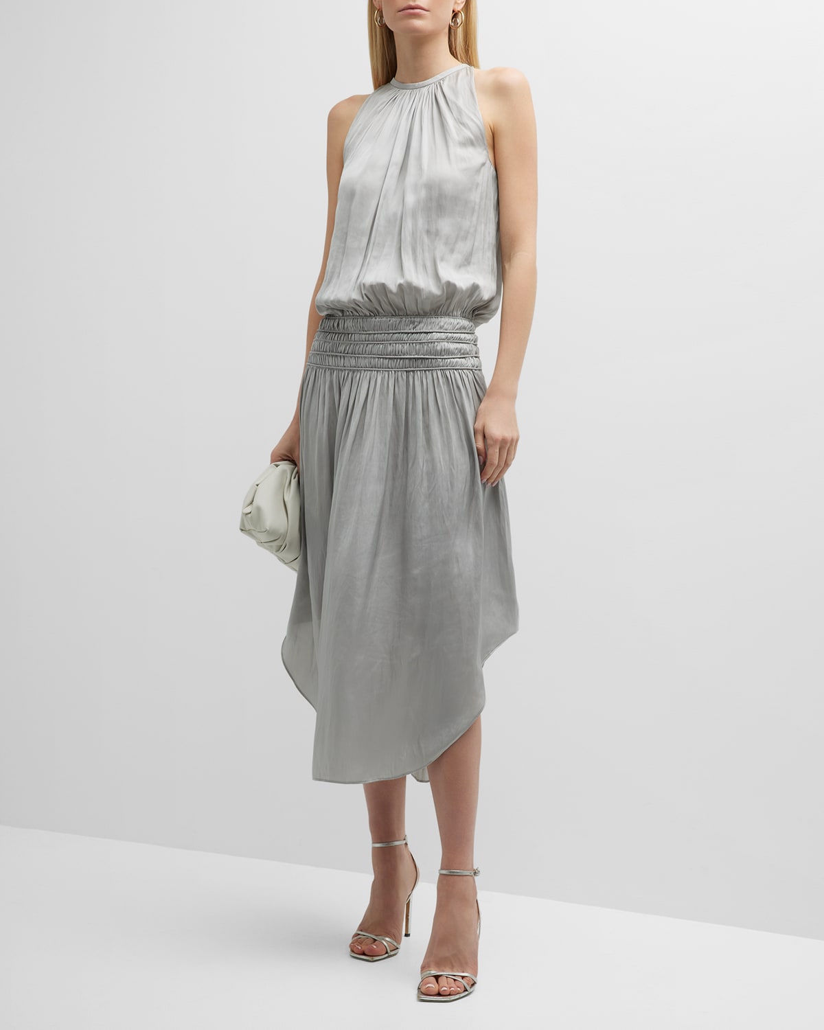 High Neckline Dress | Neiman Marcus