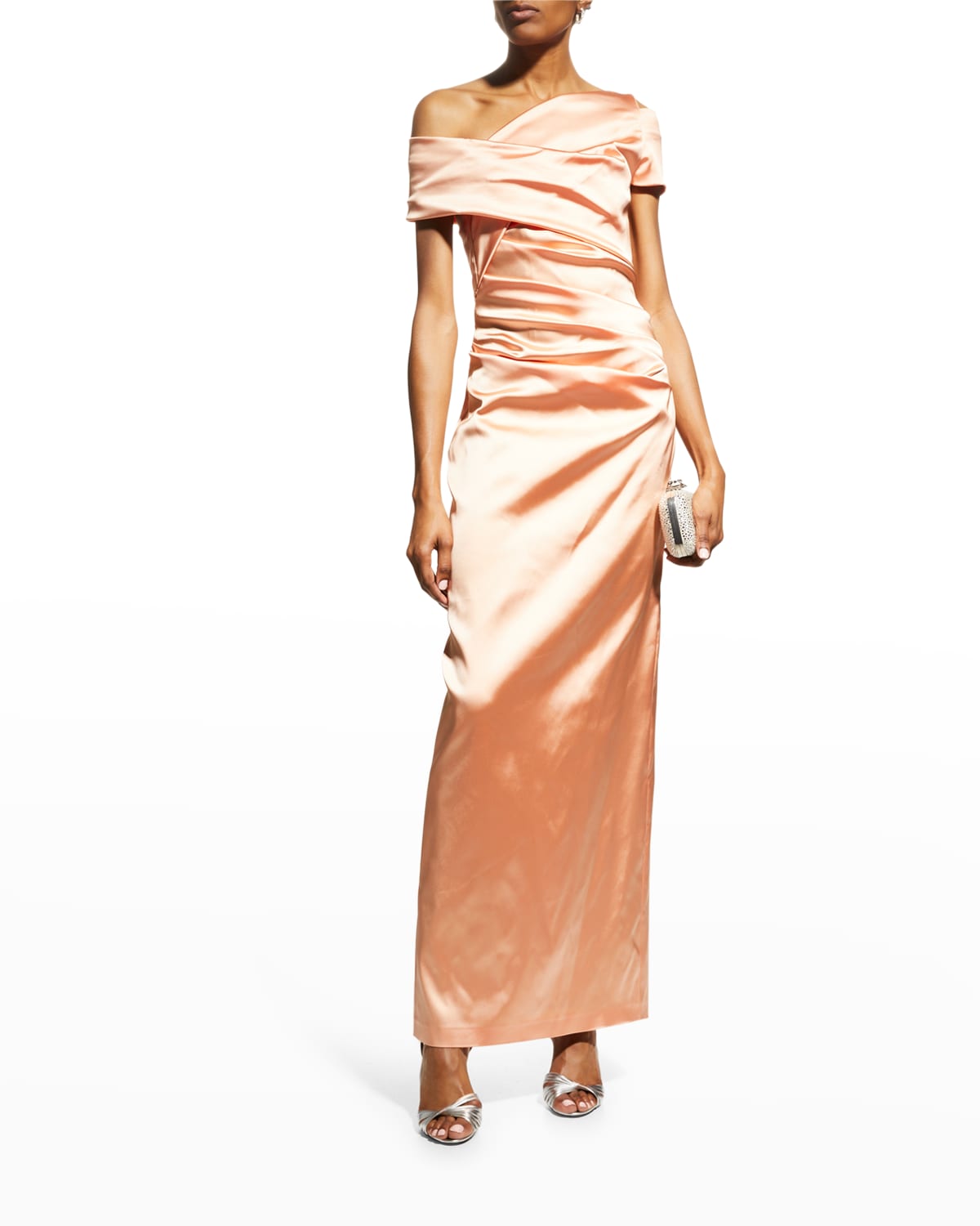 One Shoulder Gown | Neiman Marcus