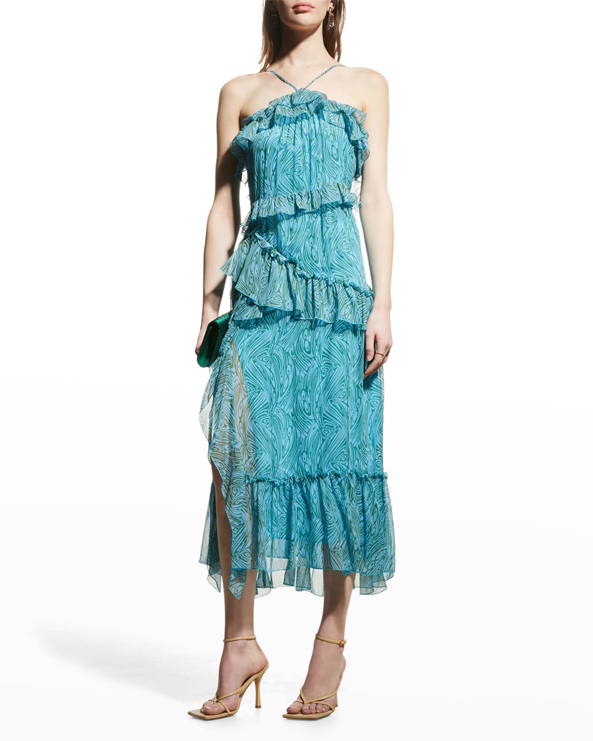 A Line Cocktail Dress | Neiman Marcus