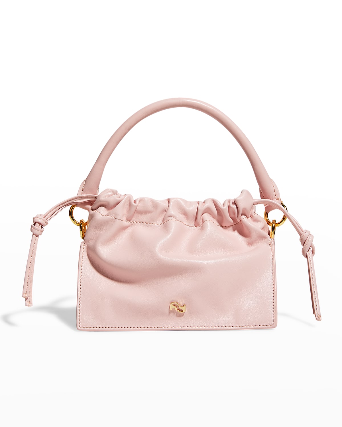 Leather Drawstring Bag | Neiman Marcus