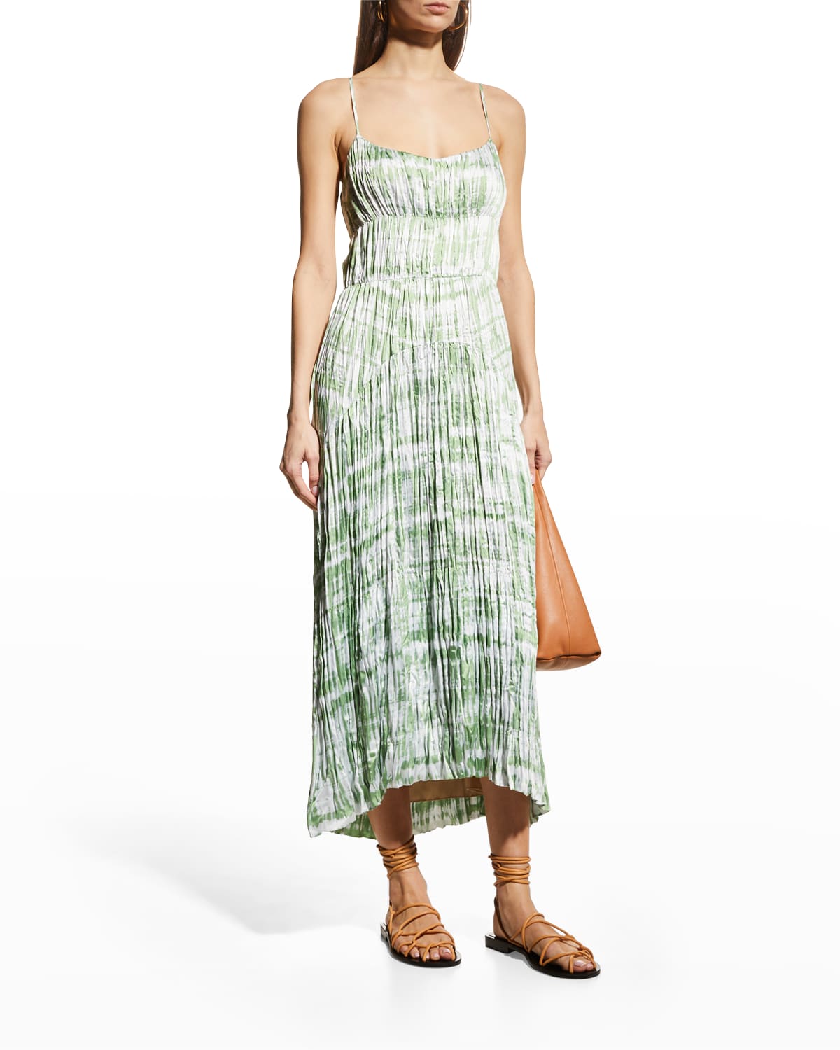 Spaghetti Straps Maxi Dress | Neiman Marcus