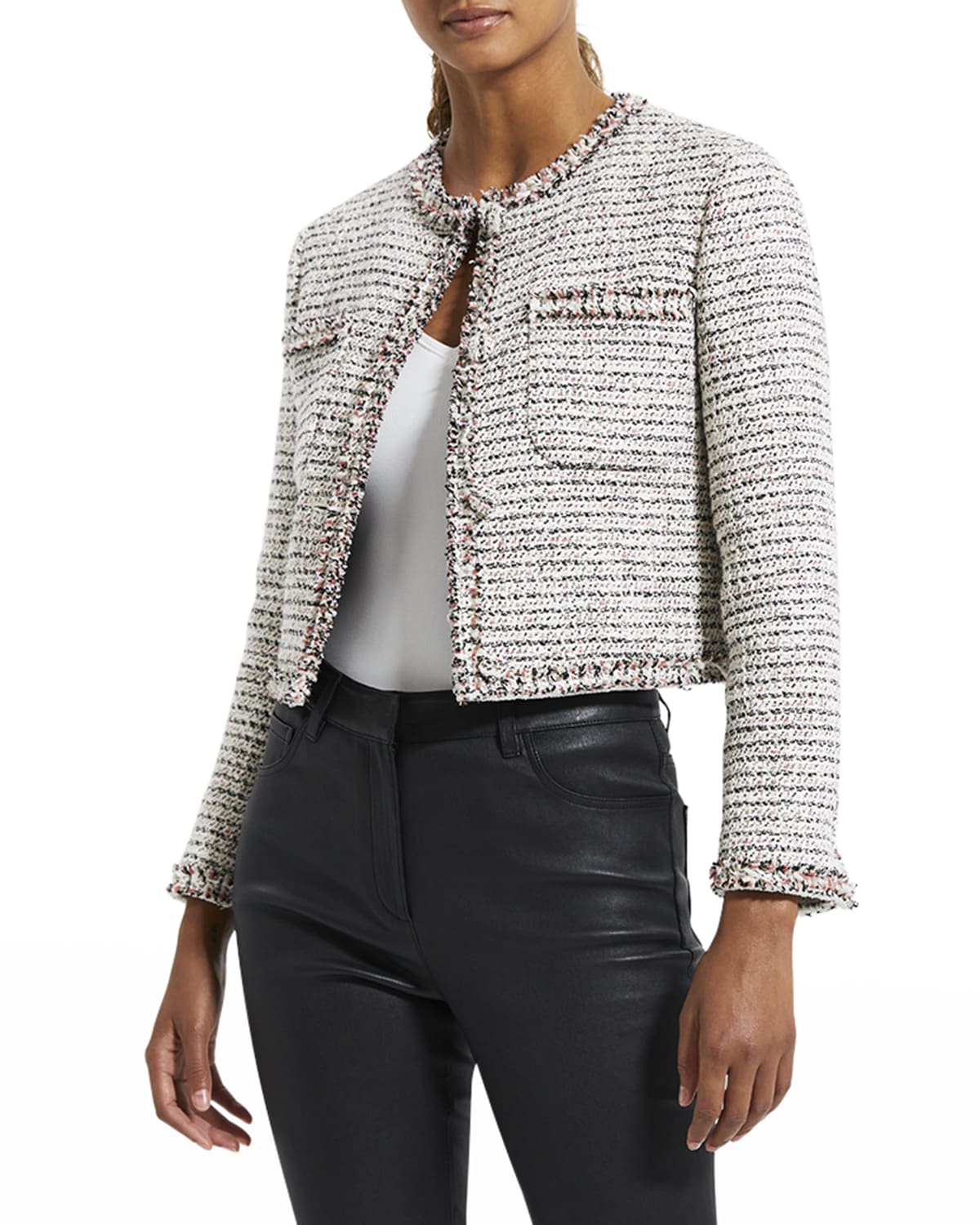 Cotton Tweed Jacket | Neiman Marcus