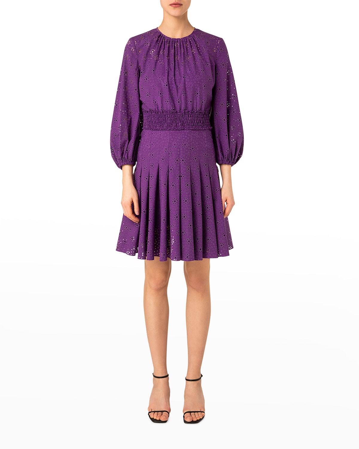 Laser Cut Dress | Neiman Marcus