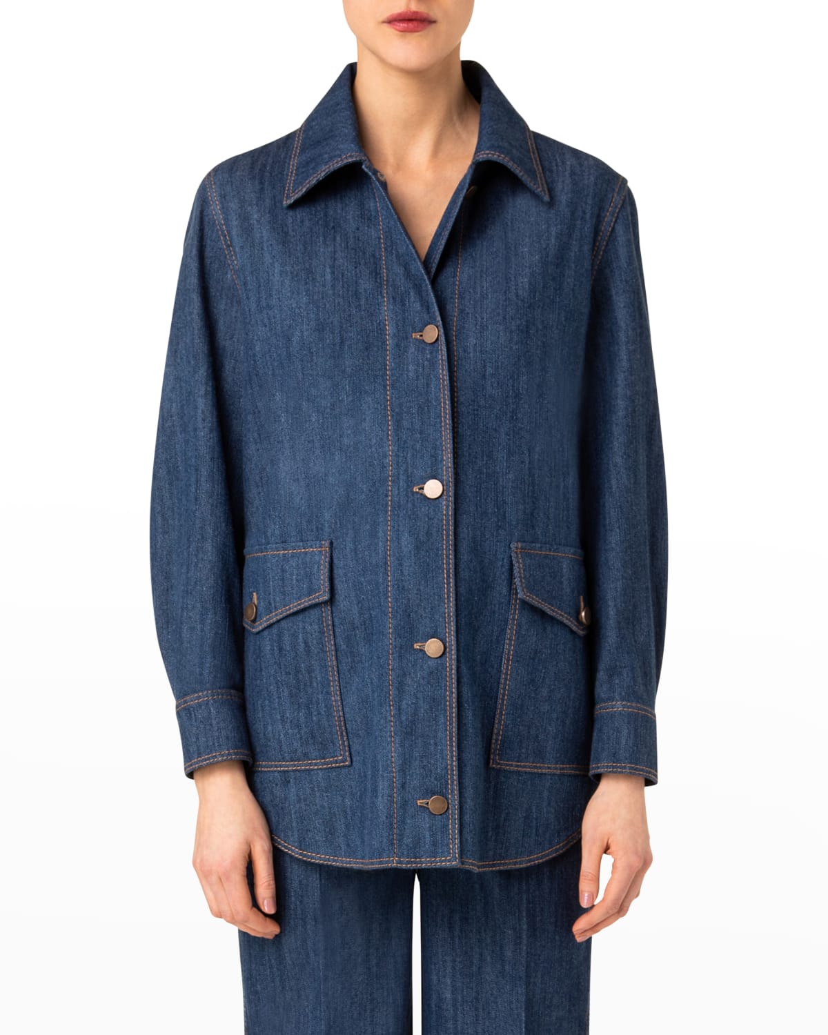 Denim Jean Jacket | Neiman Marcus