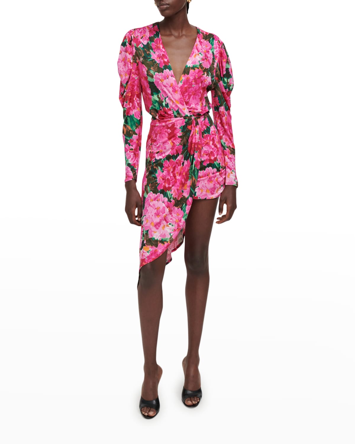 Short Floral Dress | Neiman Marcus