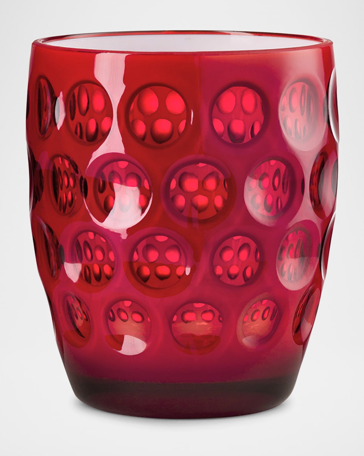 Mario Luca Giusti Lente Fluo Acrylic Drinking Glass, Green | Neiman Marcus