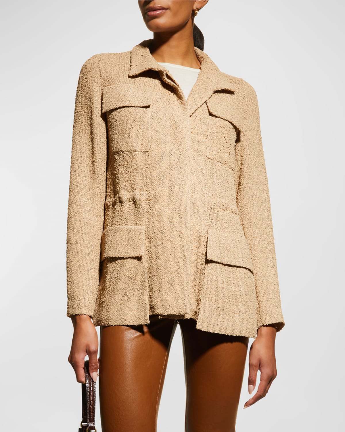 Cotton Tweed Jacket | Neiman Marcus