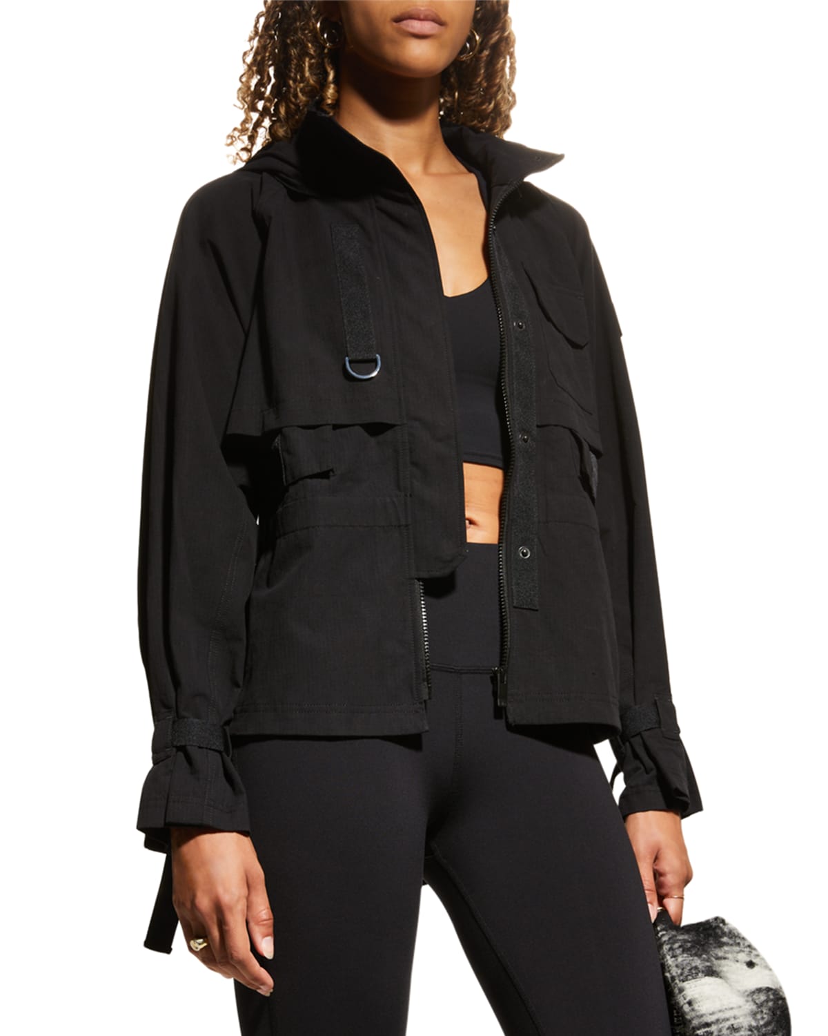 Womens Front Zip Jacket | Neiman Marcus