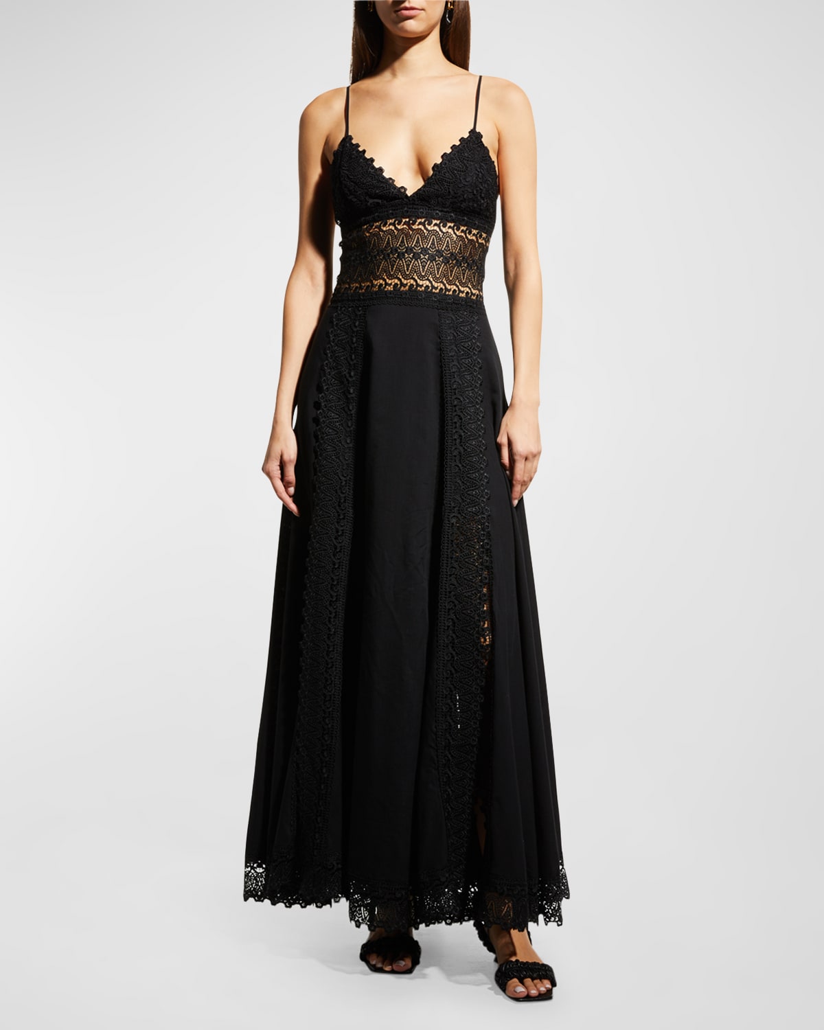 A Line Maxi Dress | Neiman Marcus