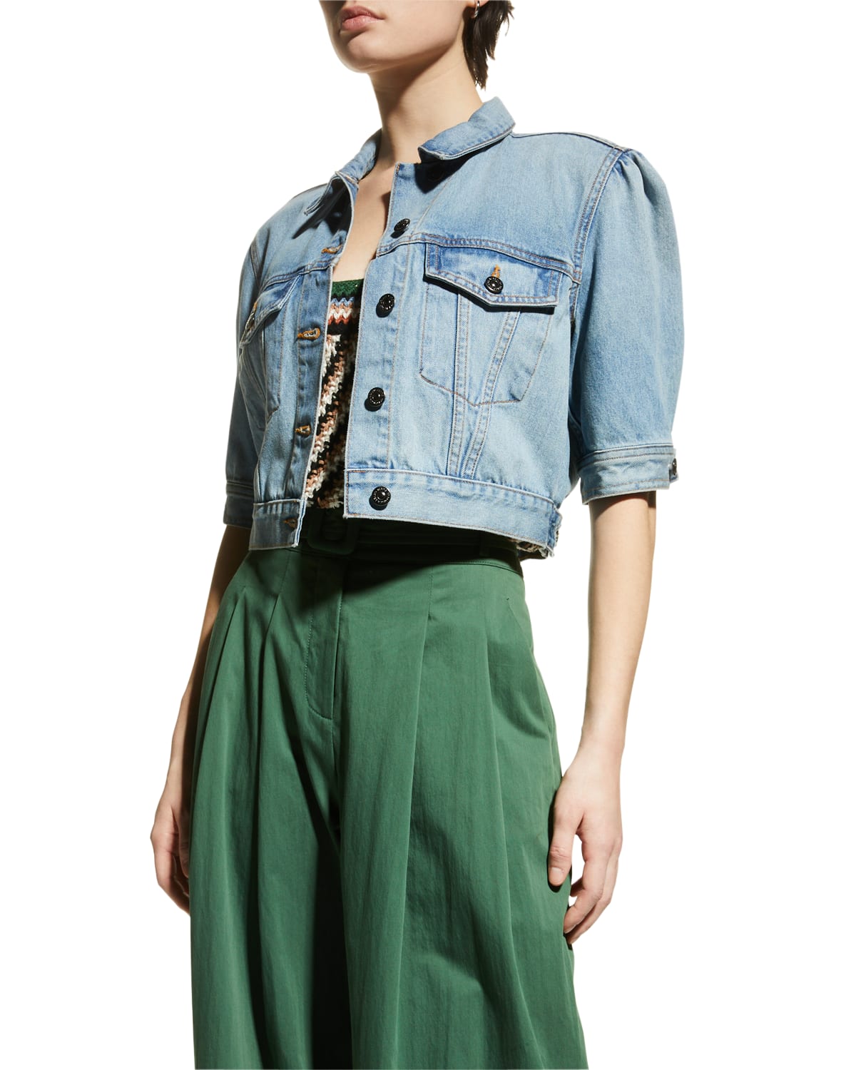 Denim Jean Jacket | Neiman Marcus