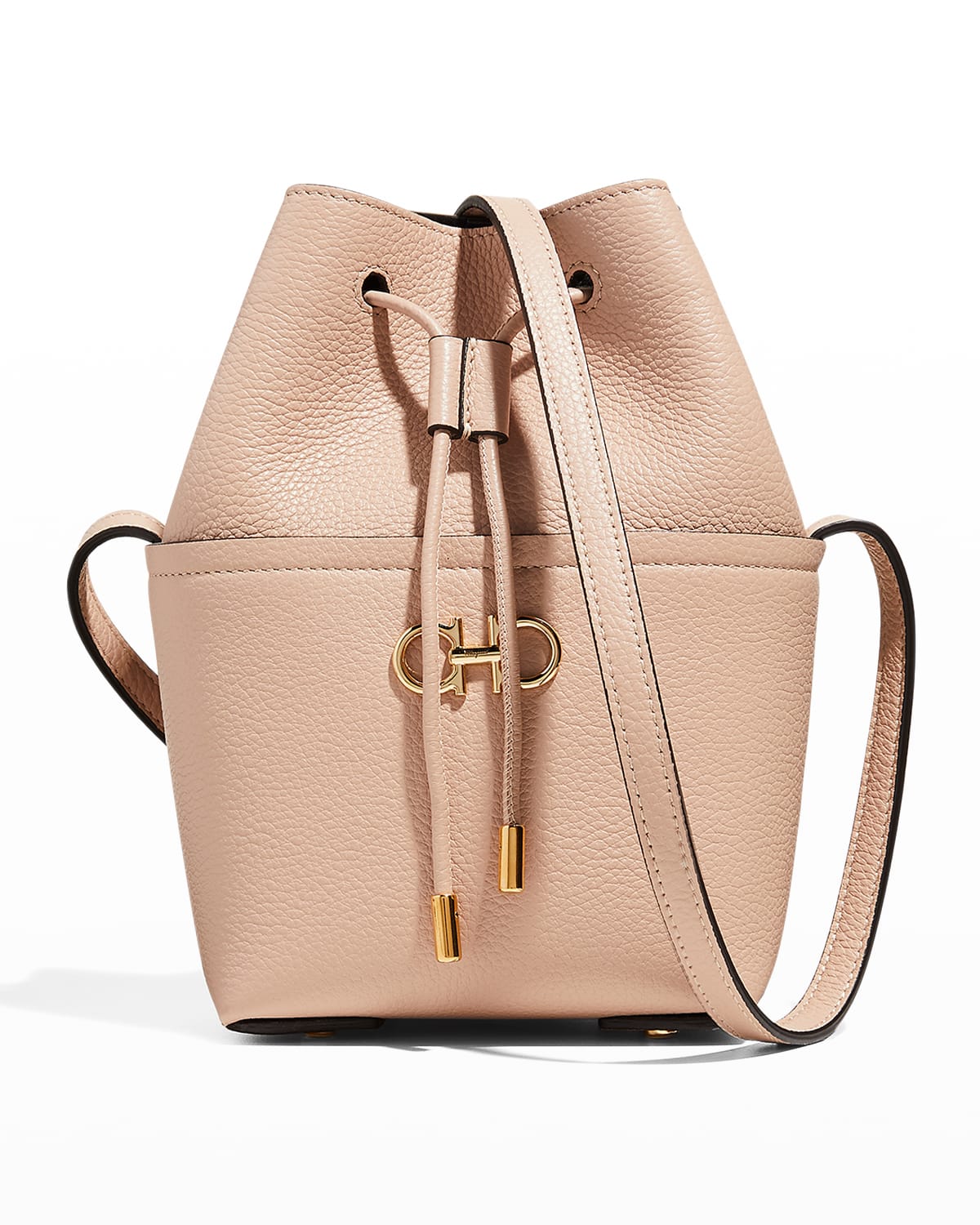 Leather Drawstring Bag | Neiman Marcus