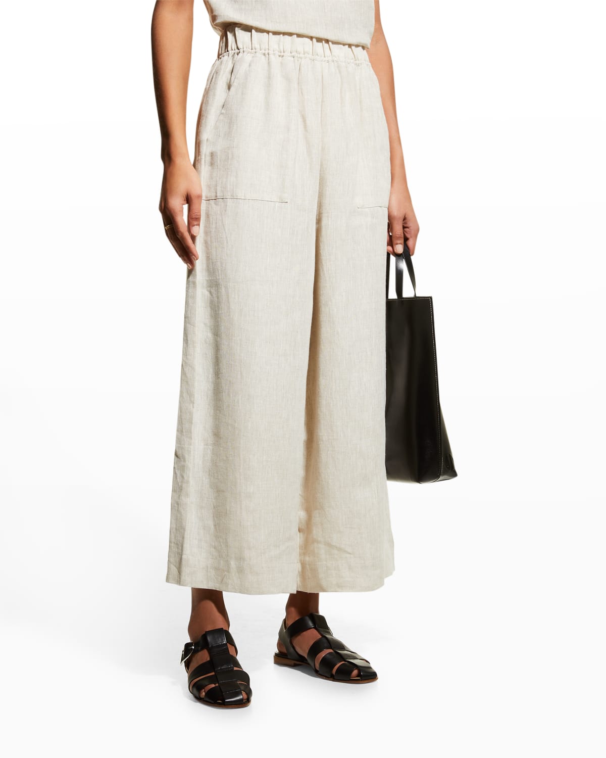 Womens Linen Pants | Neiman Marcus