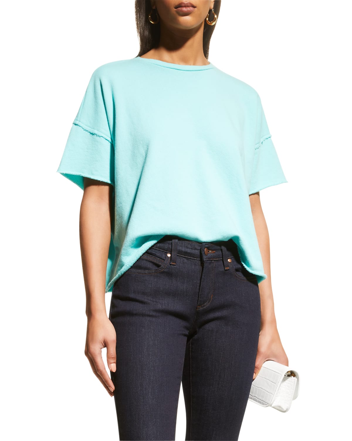 Pullover Boxy Top | Neiman Marcus