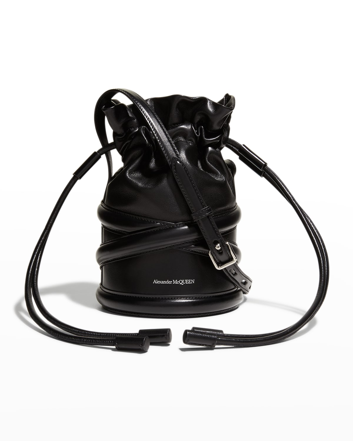 Leather Drawstring Bag | Neiman Marcus